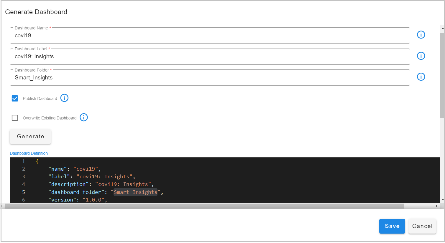 Dashboards - RDA Fabric Documentation