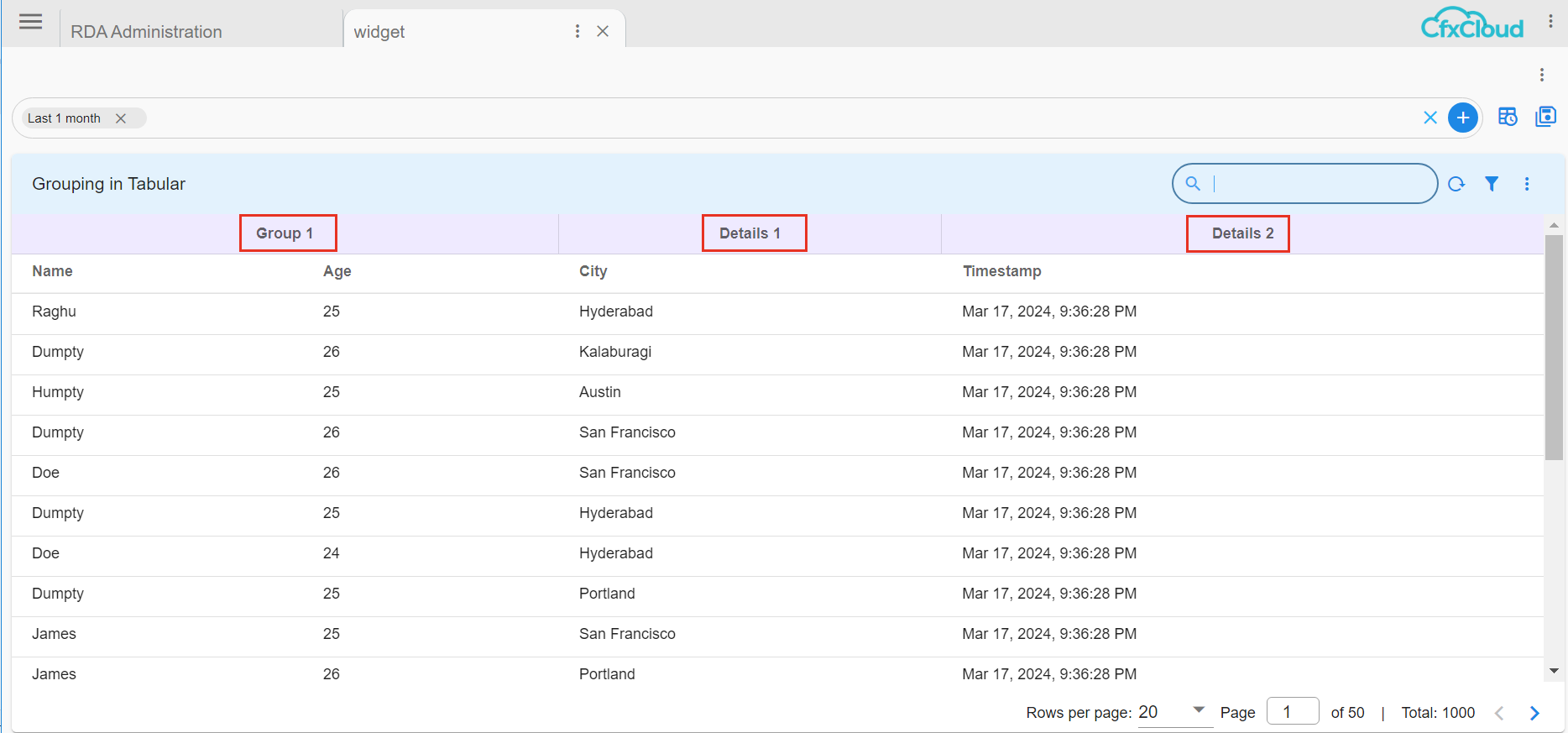Dashboards - RDA Fabric Documentation