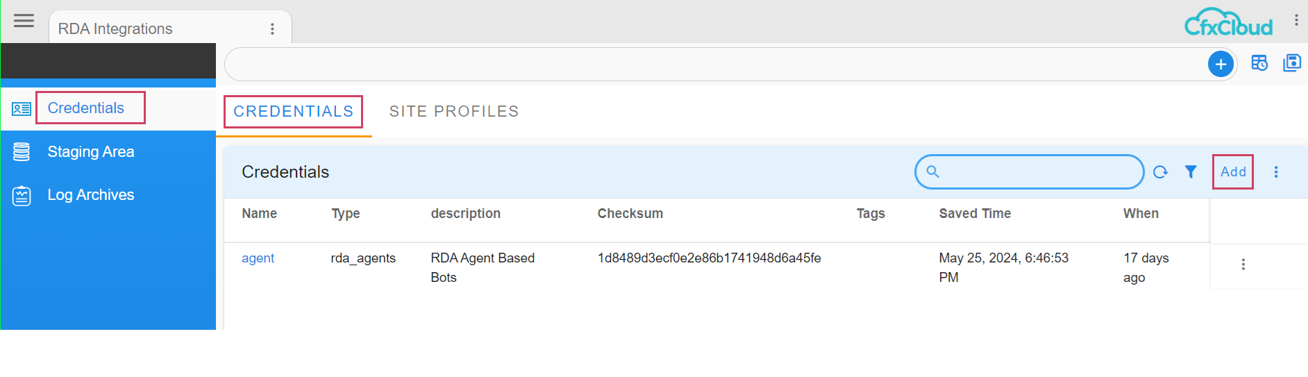 Data Control - RDA Fabric Documentation