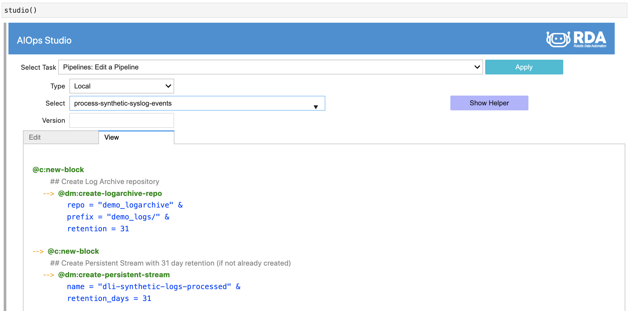 Data Control - RDA Fabric Documentation