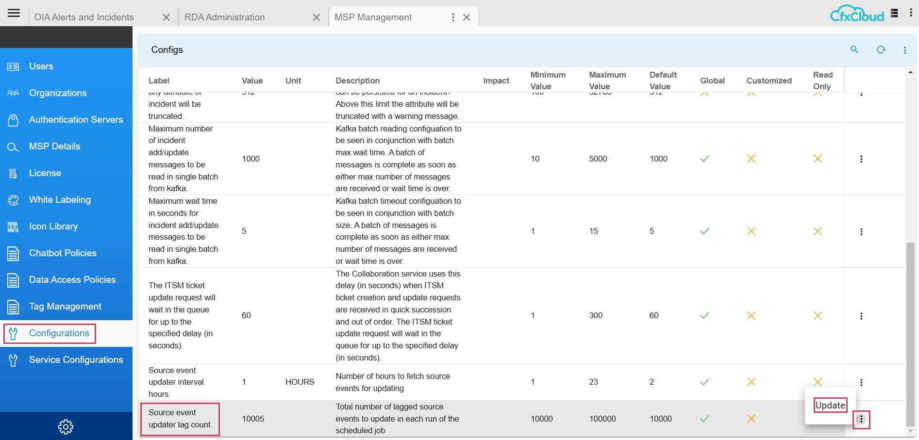 RDAF AIOps - OIA Management - RDA Fabric Documentation