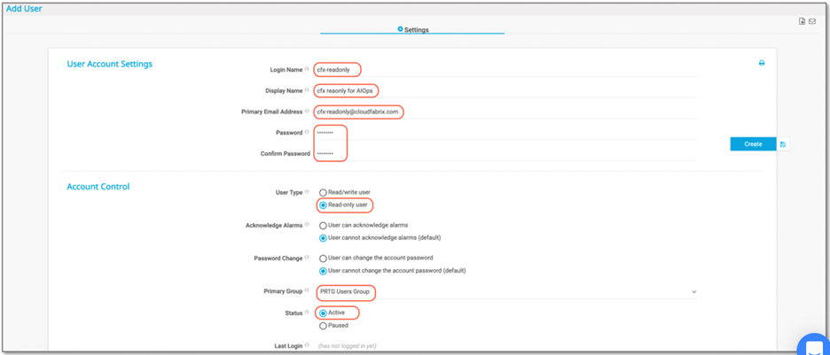 PRTG Network Monitor - RDA Fabric Documentation