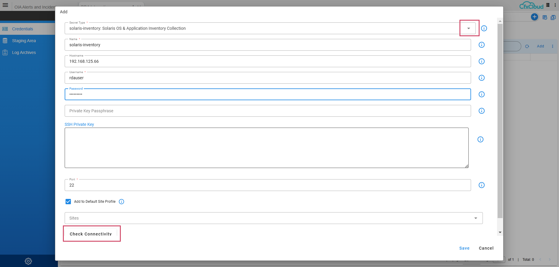 Solaris - RDA Fabric Documentation