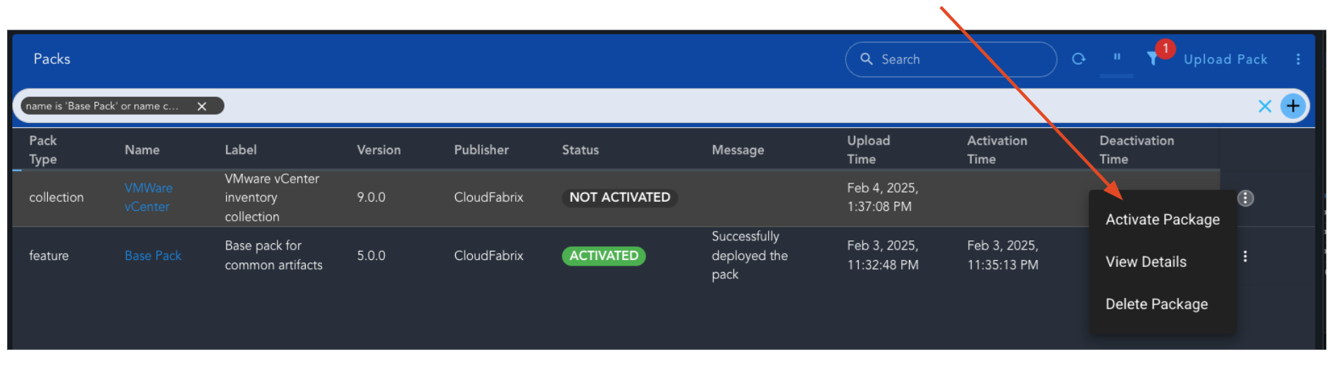 RDA Packs - RDA Fabric Documentation