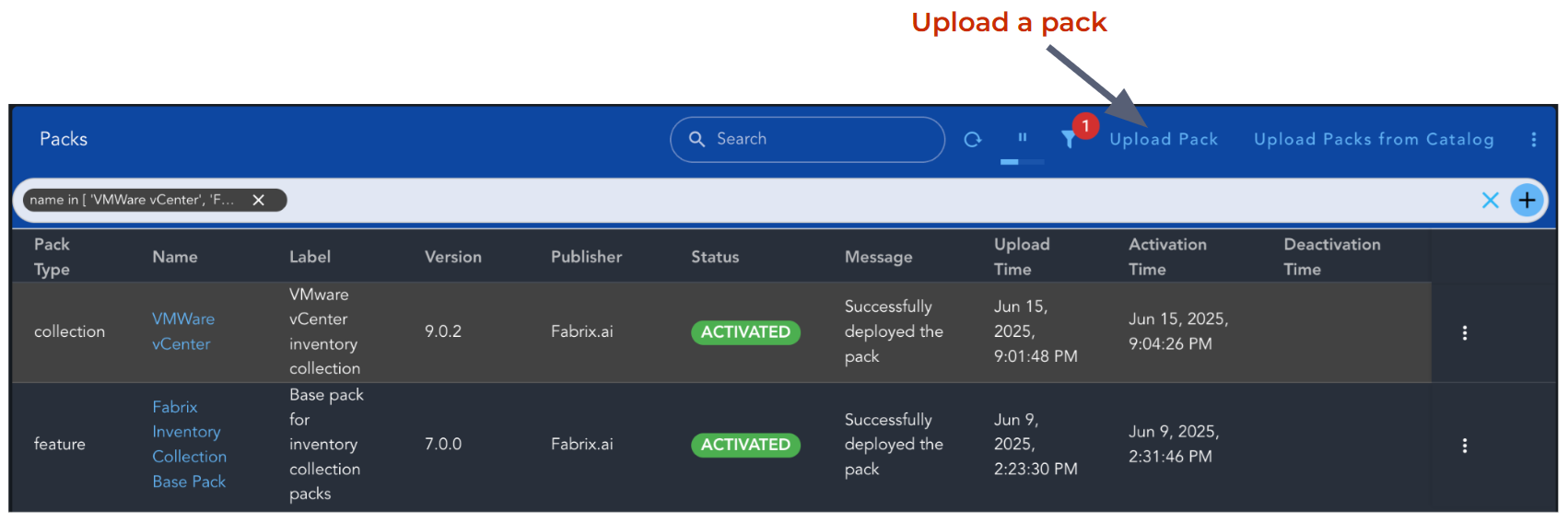 RDA Packs - RDA Fabric Documentation