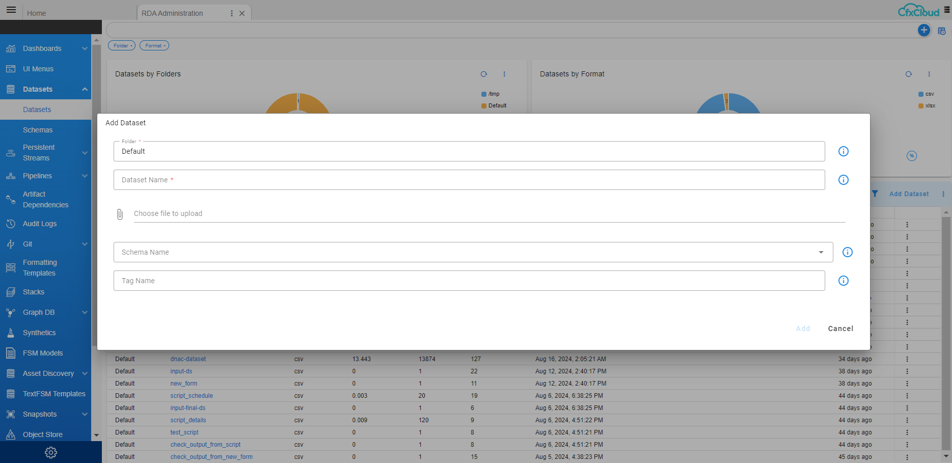 Splunk - RDA Fabric Documentation