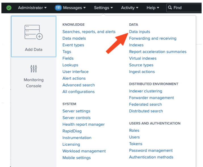 Splunk - RDA Fabric Documentation
