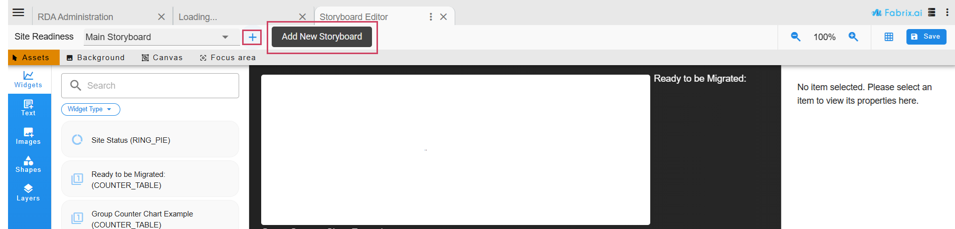Storyboard Guide - RDA Fabric Documentation
