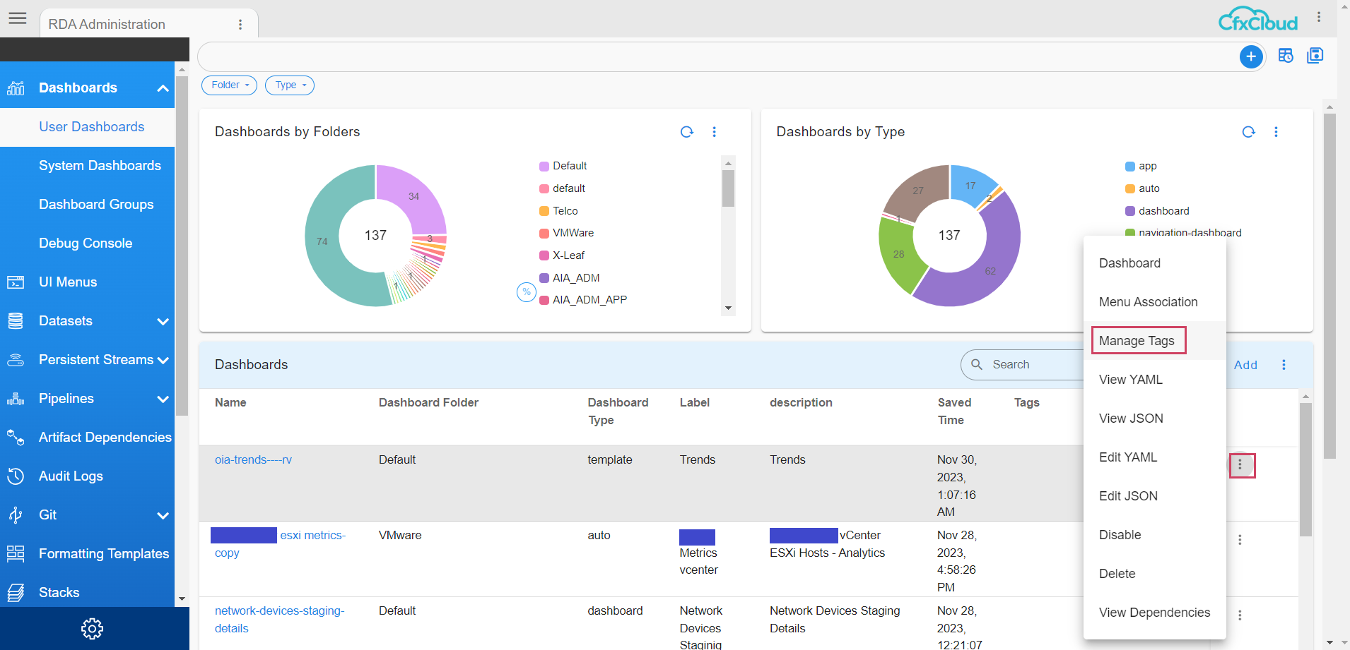 RDAF Platform Administration - RDA Fabric Documentation
